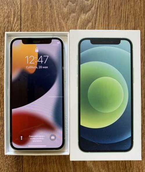iPhone 12mini 128gb (green, идеал, любые проверки)