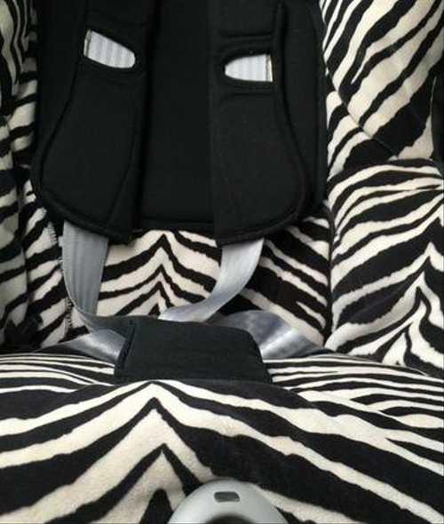 Автокресло britax rmer king II Zebra