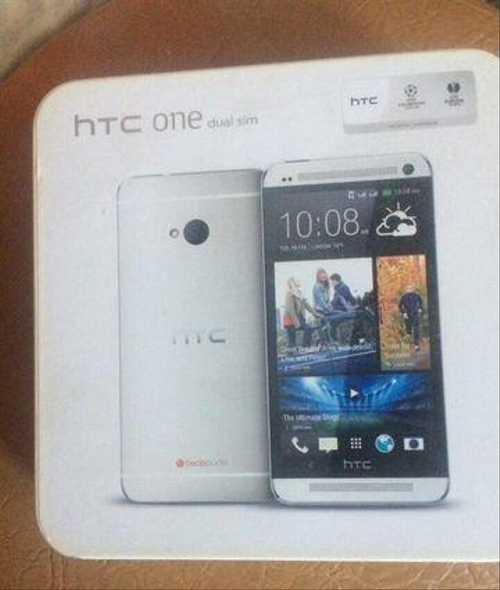 Телефон HTC one dual sim
