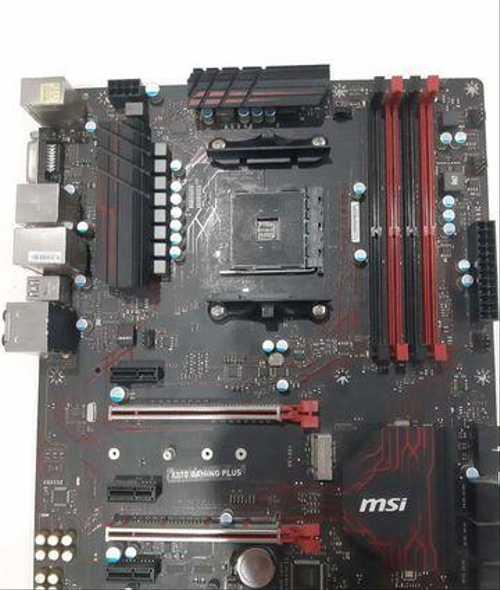 Материнская плата msi x370 gaming plus