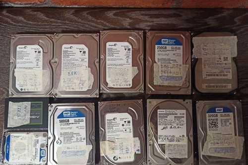 HDD 80Gb-500Gb SSD 128