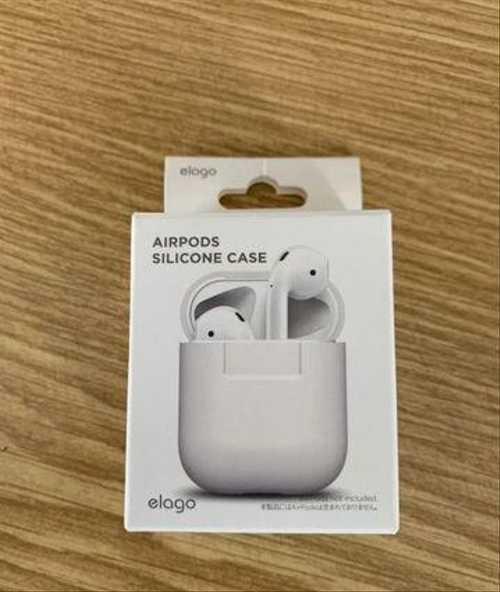 Elago Silicon Case for Apple AirPods white