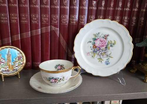 Porcelaine d'art limoges france Чайные пары