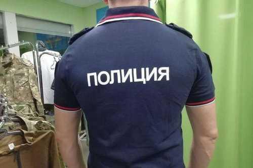 Футболка polo полиция