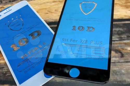 Защитные стекла 5D для iPhone 7 plus / 8 plus