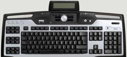 Logitech G15 профессиональная клавиатура бу