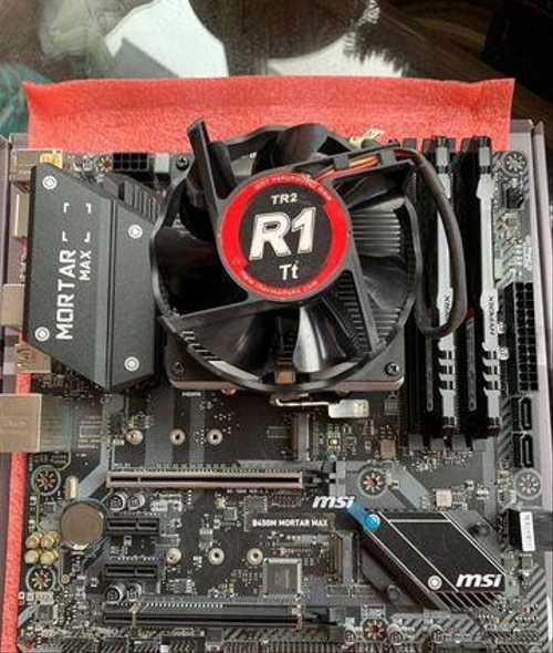Ryzen 7 2700 +B450M Mortar Max+ 32Gb HyperX RGB
