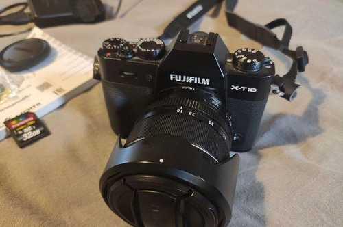 Фотоаппарат fujifilm x-t10