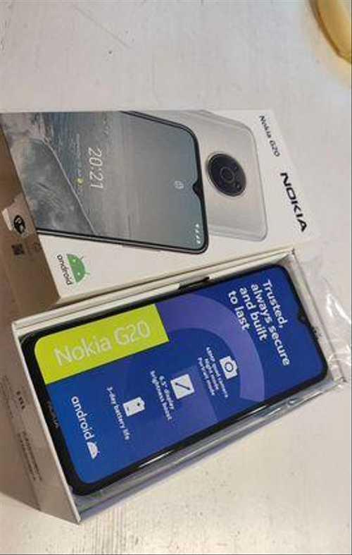 Новый Телефон Nokia G20 4/128gb
