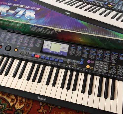 Синтезатор yamaha psr78