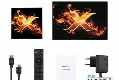 Новая. Гарантия. TV BOX Vontar X1 Android 10 4/32