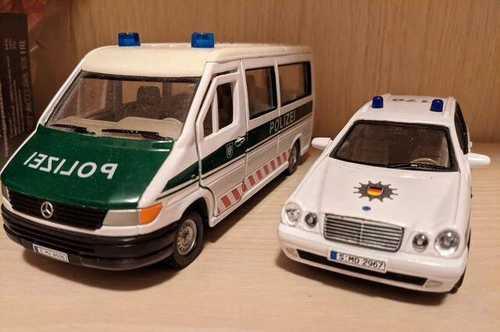 Полиция модели автомобилей mercedes 1/32