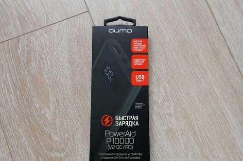 Power bank qumo 10000 mAh черный