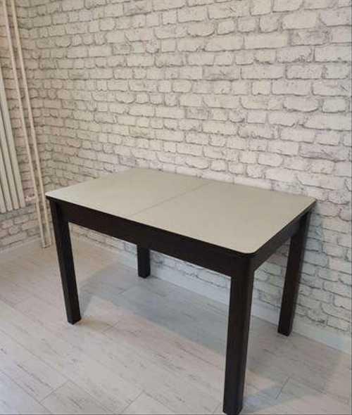 Стеклянный кухонный стол раздвижной недорого