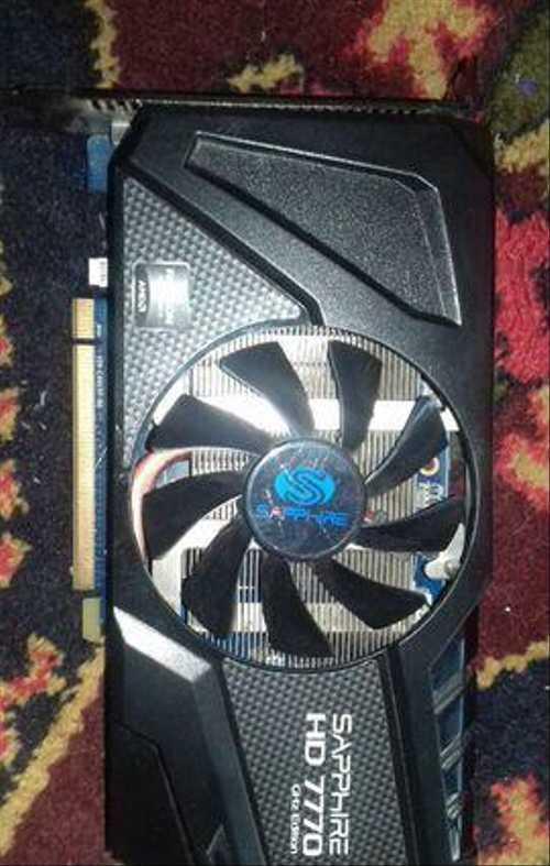 Sapphire hd7770 GHz Edition 1GD5