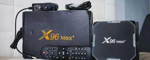 Смарт тv приставка Iptv Android TV box X96max plus