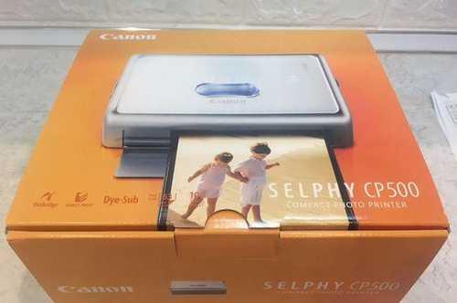 Принтер Canon selphy CP500 для фотографий