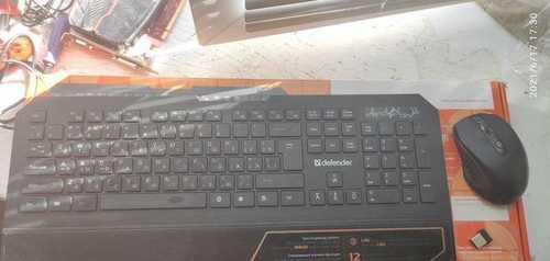 Клавиатура и мышь Defender Berkeley C-925 RU