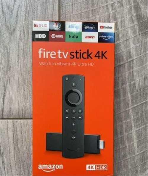 Медиаплеер для тв Amazon Fire Stick 4K