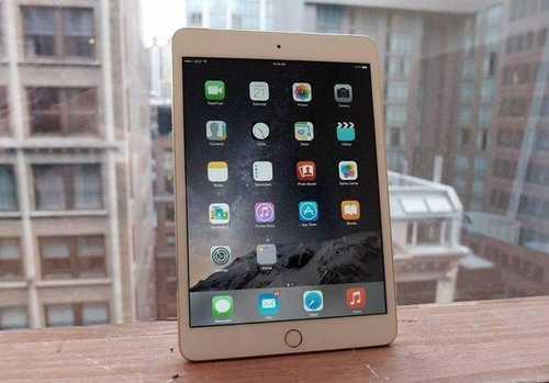 Apple iPad mini 3 Wi-Fi + Cellular 16GB Gold