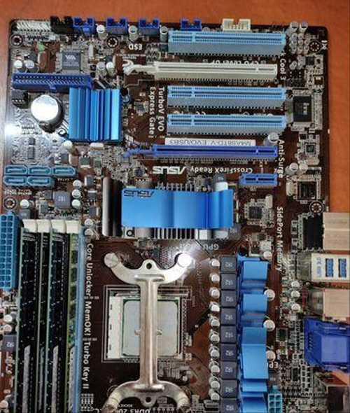 Комплект на AM3:asus M4A88TD+Phenom II X4 925+DDR3