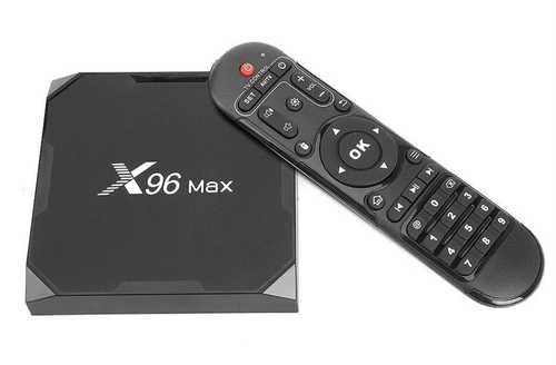 Тв приставка Android Smart TV box X96 Max 4/32Гб