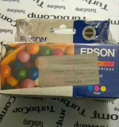 Картридж Epson T029 (цветной)