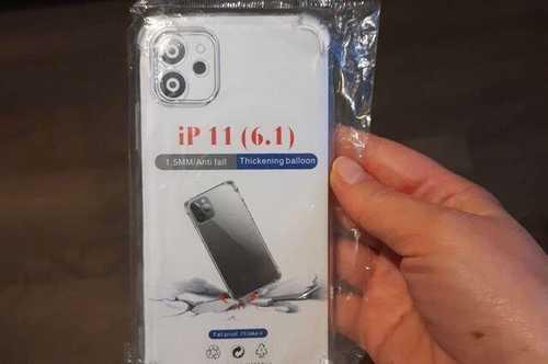 Чехол на iPhone 11 прозрачный