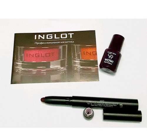 Карандаш-помада Inglot 33 (сливовый)