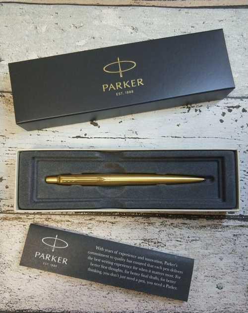Ручка Parker Gold Brushed GT шариковая