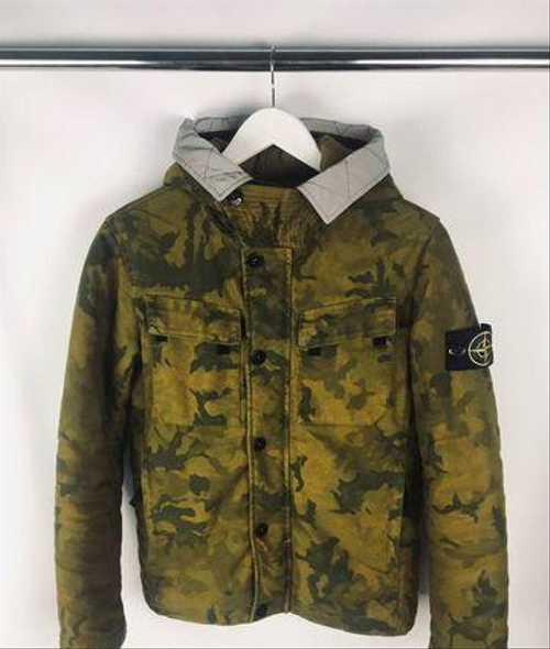 Утепленная куртка Stone Island Camo Reflective