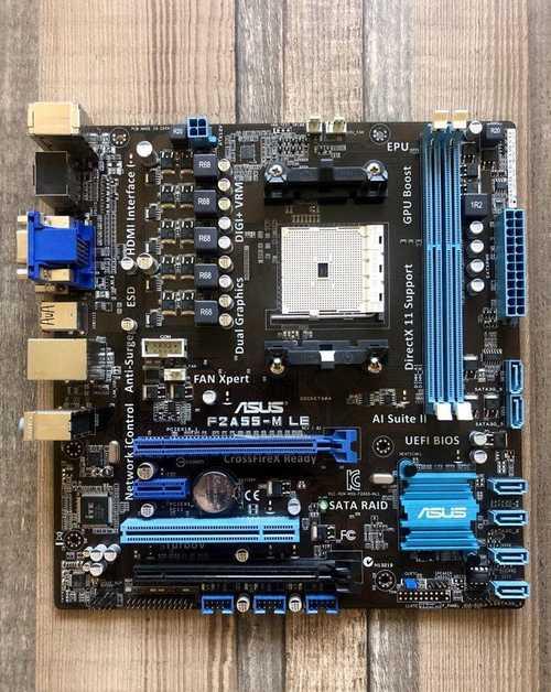 Материнская плата Asus F2A55-M FM2 на запчасти