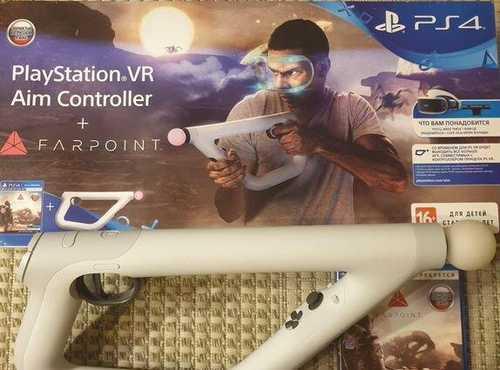 Playstation VR Aim Controller + Farpoint