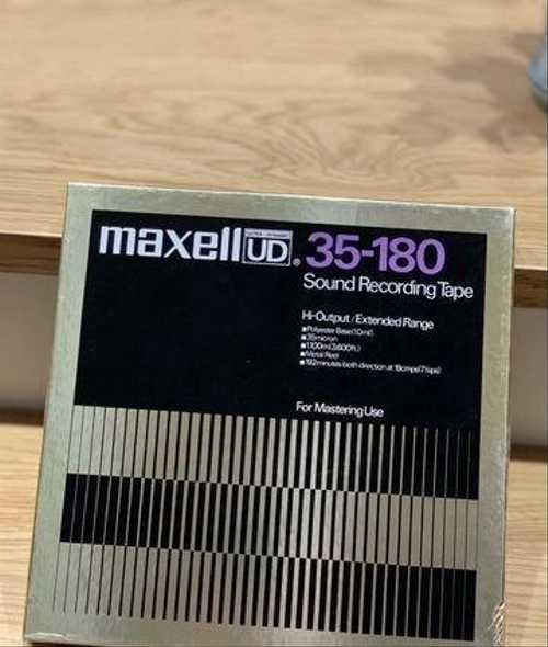 Новый Maxell UD 35-180 (NOS) 27см метал катушка