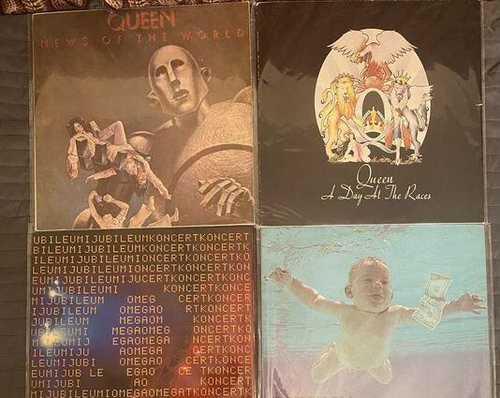 Виниловые пластинки Queen, Nirvana, Omega 2Lp