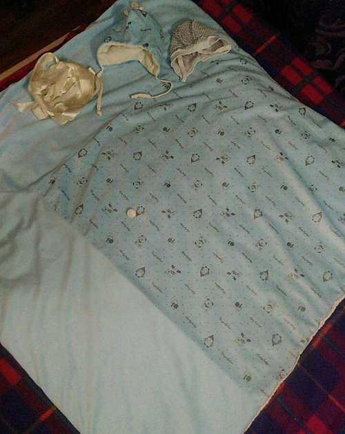 Одеяло, теплая шапочка, чепчик