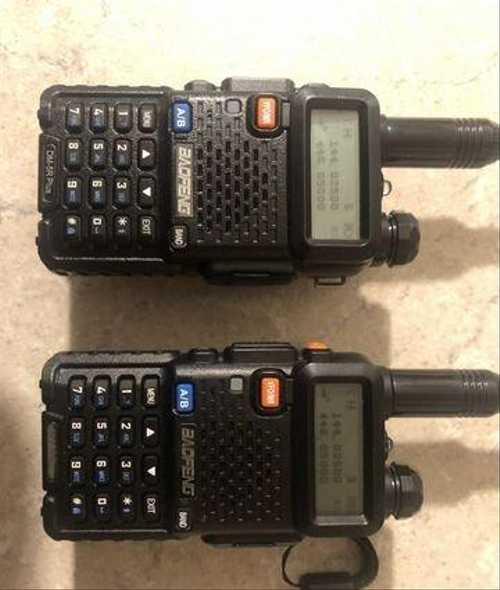 Комплект из 2 радиостанций Baofeng DM-5R Plus