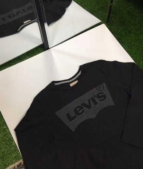 Кофта levis черная, мужская оригинал
