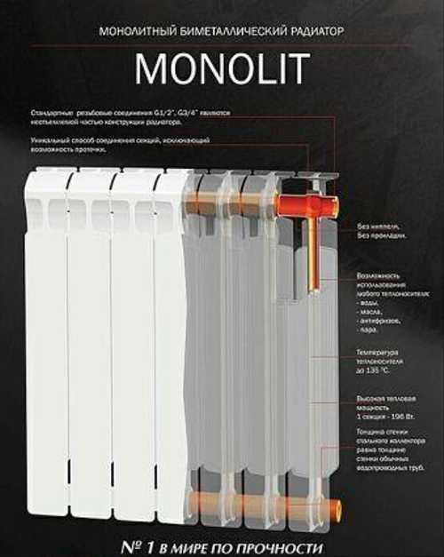 Рефар монолит радиаторы