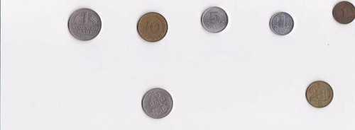 Монеты гдр фрг, Румынской и Чехословацкой нр