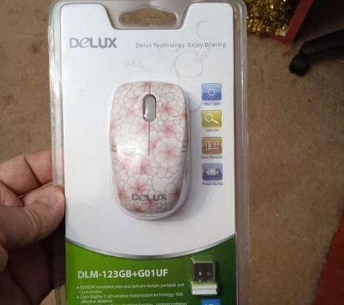 Беспроводная мышь Delux Dlm-123