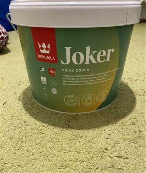 Краска tikkurila joker