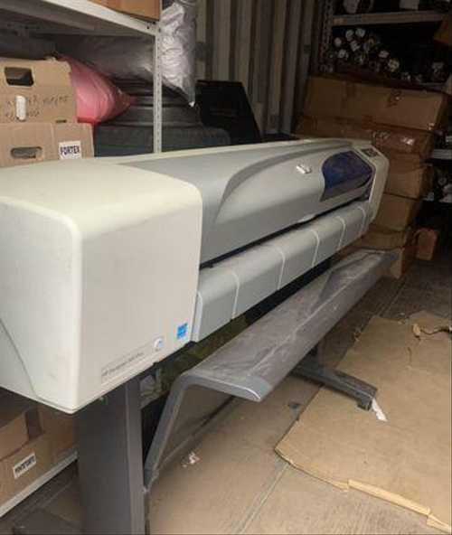 Подключение плоттера hp designjet 500