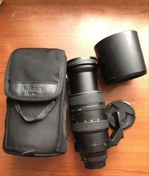 Объектив Nikon ED AF VR-Nikkor 80-400mm 1:4.5-5.6D