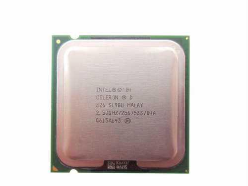 Процессор Intel Celeron D 326 SL98U 2.53 GHz