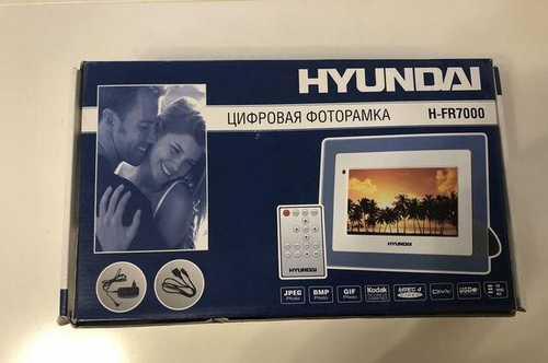 Цифровая фоторамка hyundai H-FR7000 новая