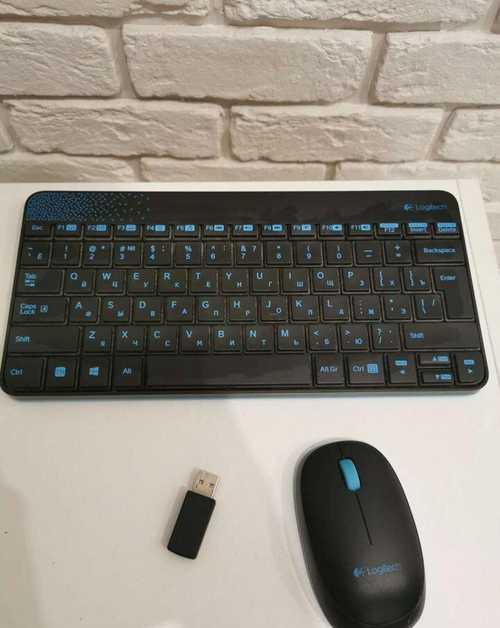 Клавиатура+мышь Logitech M212 беспроводной комлект