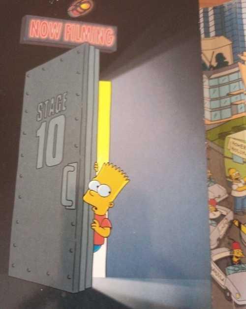 The Simpsons 10 сезон, диски на английском, 4 шт