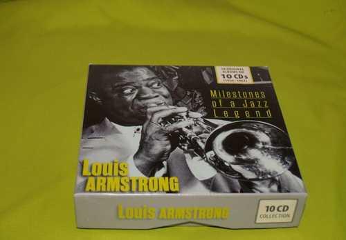 Louis Armstrong 10 cd box, джаз коллекция, Germany