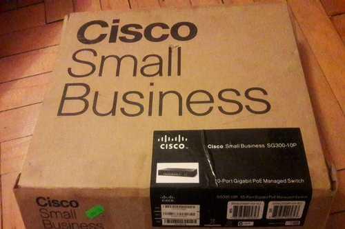 Коммутатор Cisco SB SG 300-10PP-K9-EU